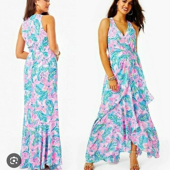 Lilly Pulitzer | Dresses | Lilly Pulitzer Taylee Maxi Dress | Poshmark